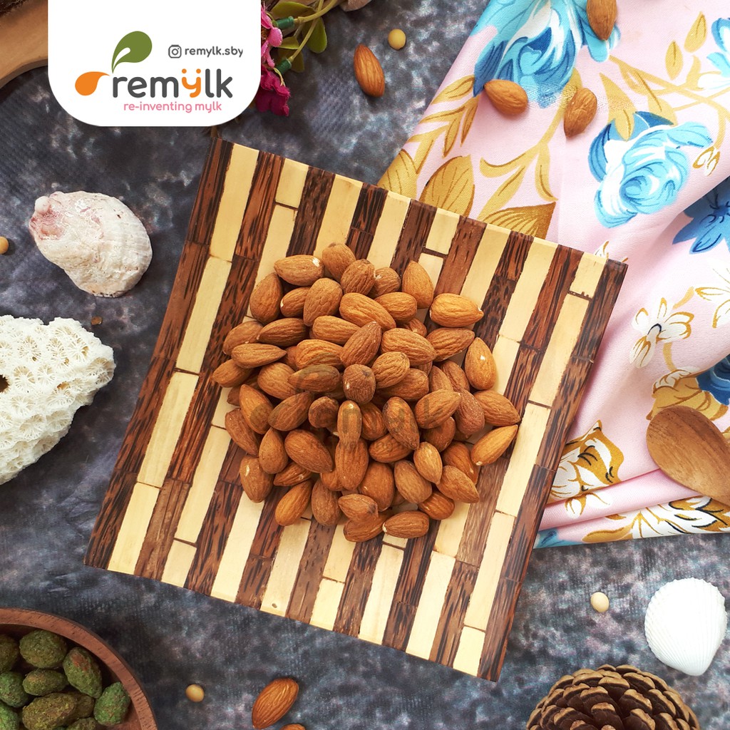 Jual Kacang Almond Raw / Mentah 1kg 1000gr 1 kg PREMIUM NPX, tanpa ...