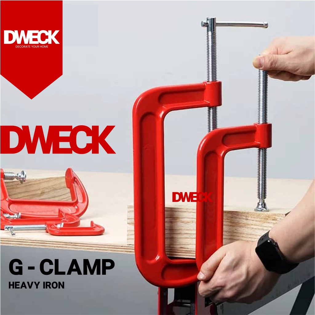 Jual Clamp C Set / Klem C 5" 6" 8" BAJA Fumetax | Shopee Indonesia