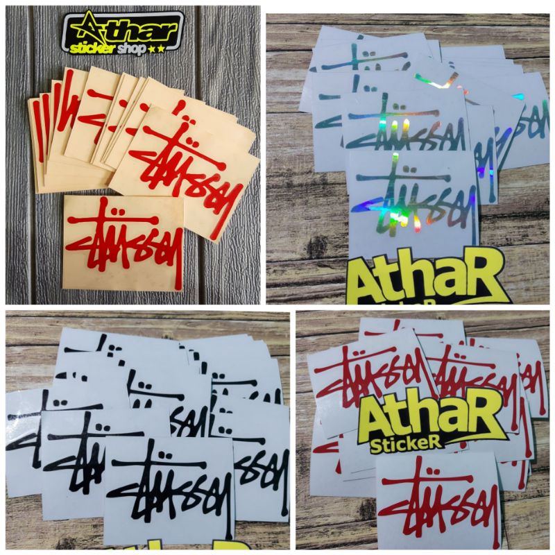 Jual STICKER STUSSY CUTTING STICKER CUTTING MOTOR CUTTING STICKER ...