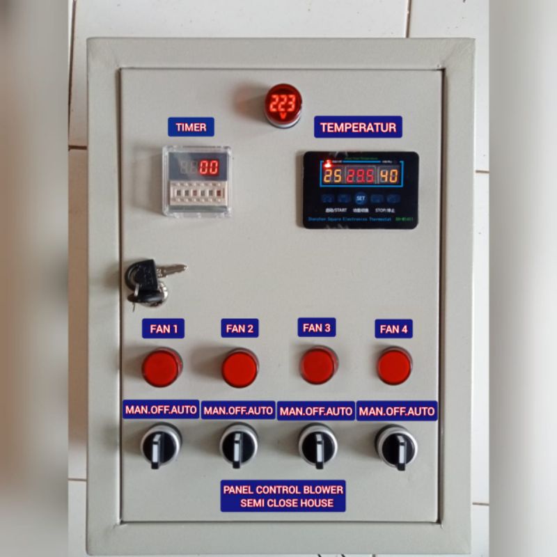 Jual PANEL BLOWER KANDANG AYAM CH,1 phase 4 blower | Shopee Indonesia