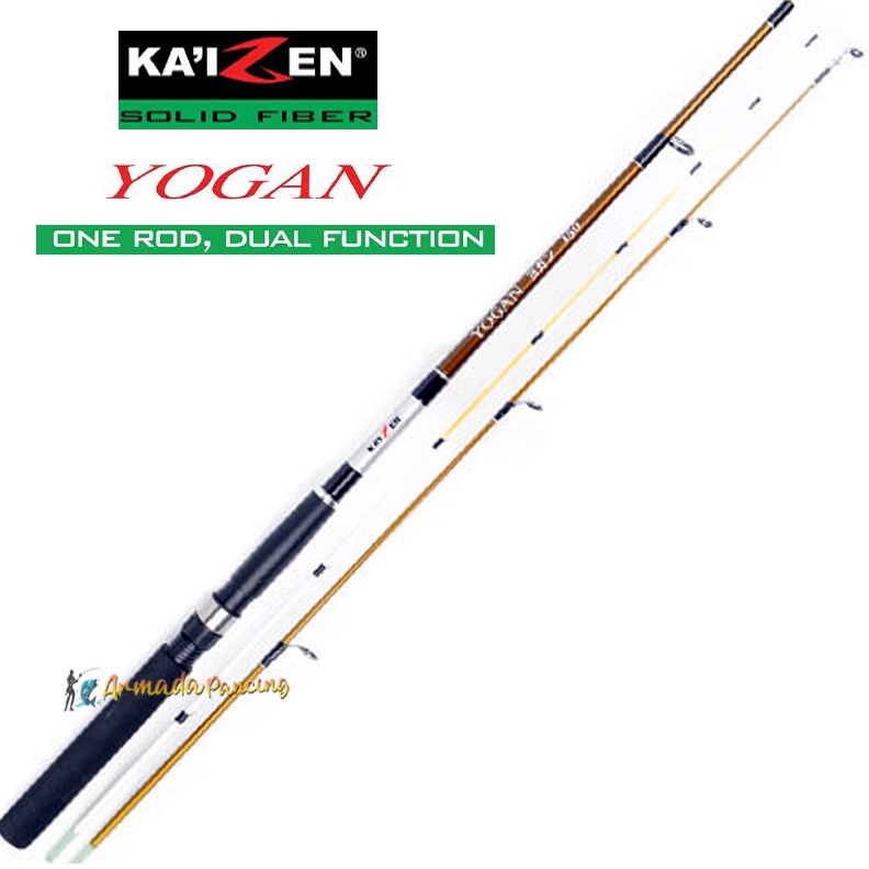 Jual Joran Kaizen Yogan I 2 Fungsi I Mas dan Udang | Solid Tip | Shopee ...