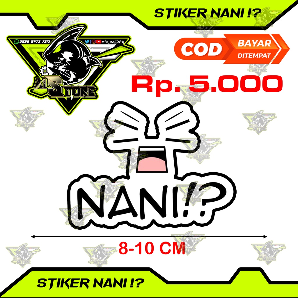 Jual Stiker Nani | Shopee Indonesia