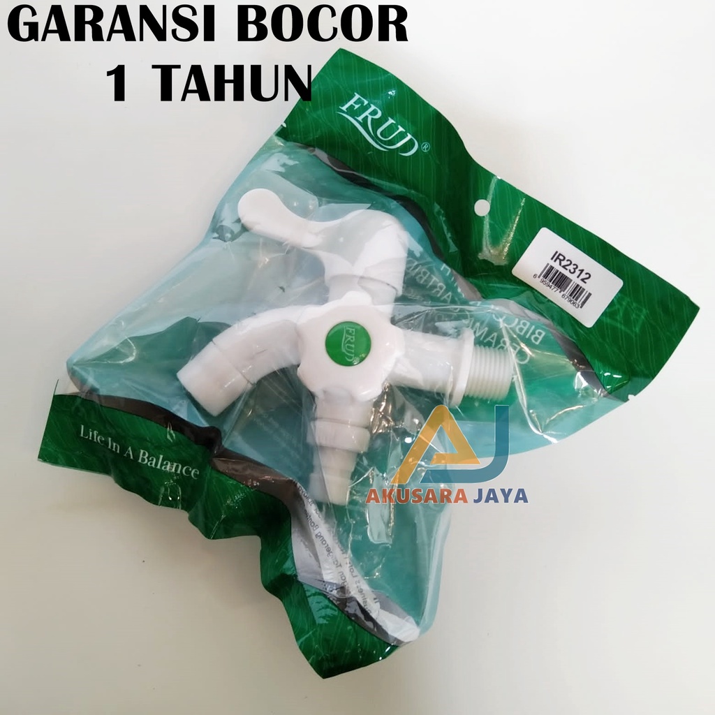 Jual Kran Shower double / Kran Double / Kran Cabang Pvc FRUD | Shopee ...