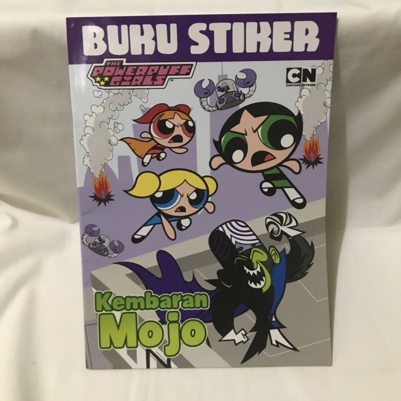 Jual Power Puff Girl - Kembaran Mojo - Buku Sticker | Shopee Indonesia
