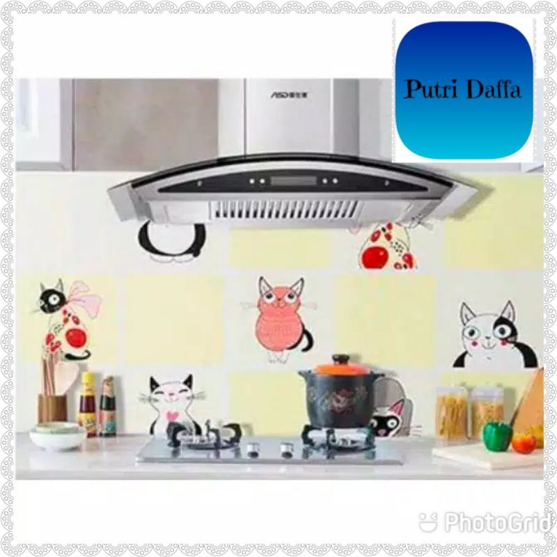 Jual Stiker dapur wallpaper dapur terbaru tahan api dan minyak ...