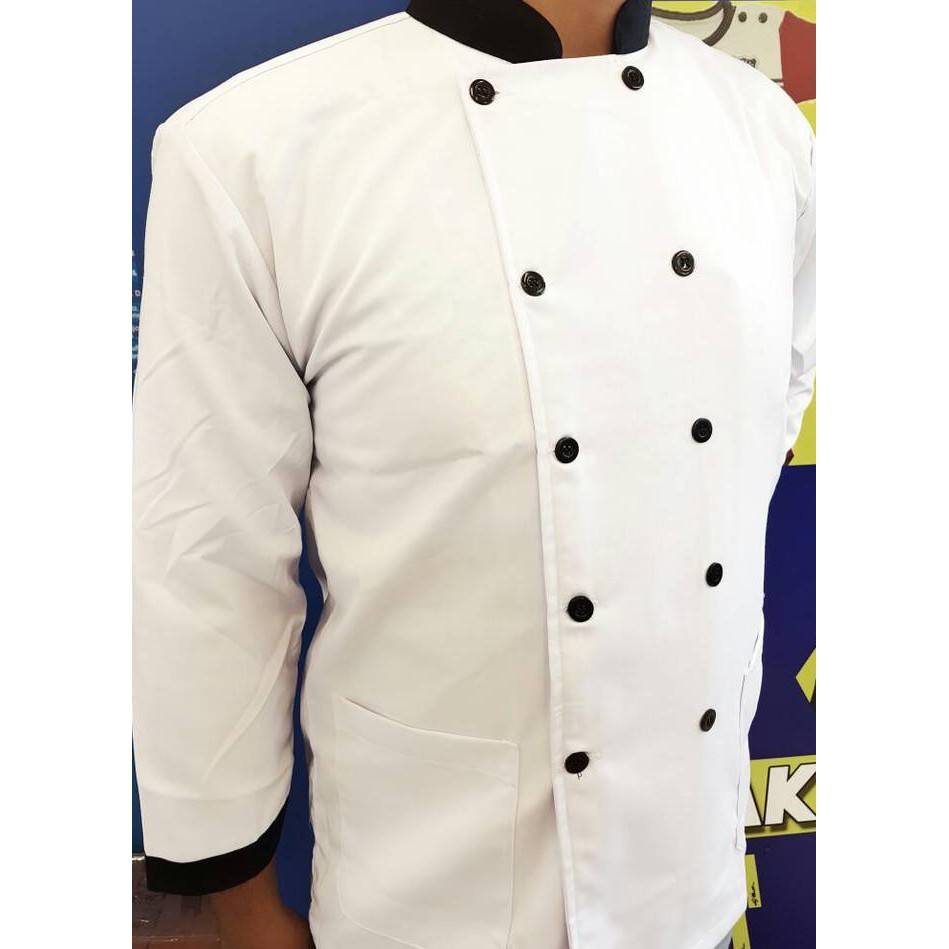 Jual Seragam Baju Koki, Seragam Baju Chef Lengan Panjang | Shopee Indonesia