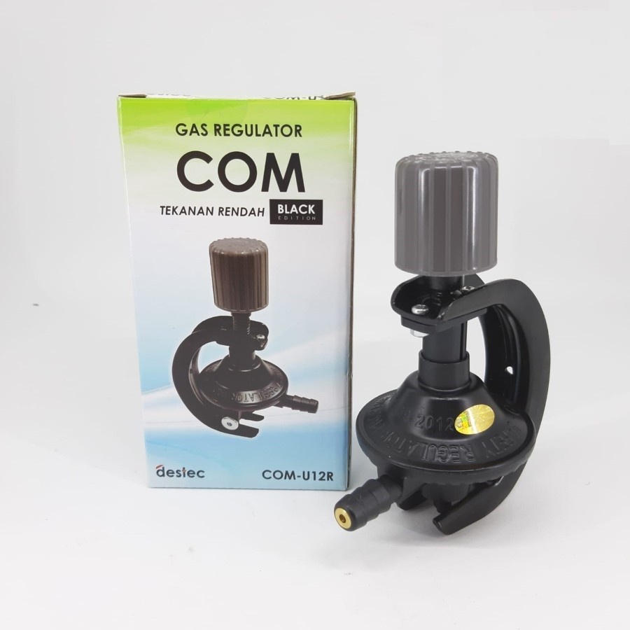Jual REGULATOR LPG DESTEC SNI + PENGAMAN CLAMP PUTAR / KEPALA KOMPOR ...