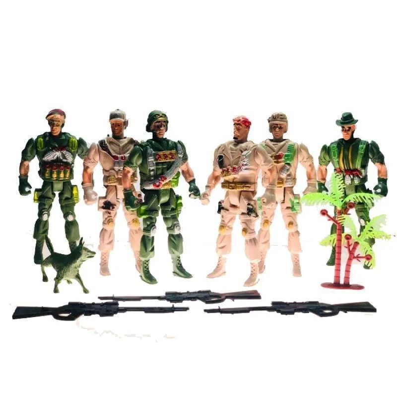 Jual MAINAN FIGURE SET TENTARA DAN DIORAMA - MILITARY SUPER POWER ISI 6 PCS | Shopee Indonesia