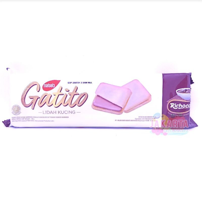 Jual (CAMILAN INSTAN) NABATI GATITO RICHOCO 128G | Shopee Indonesia