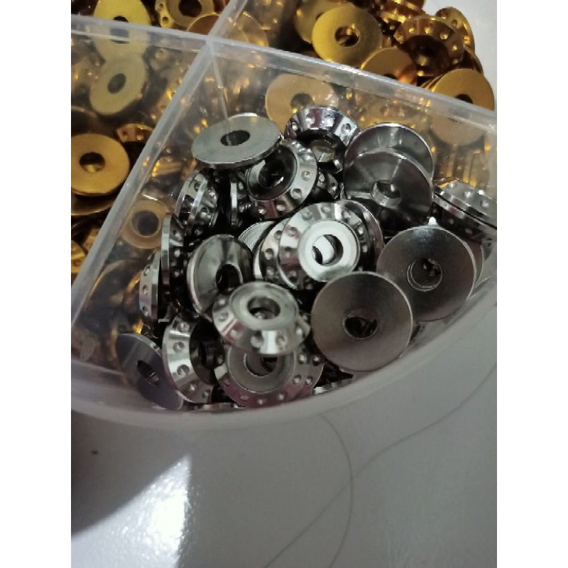 Jual ring probolt silver 10 ring baut 10 original heng harga satuan ...