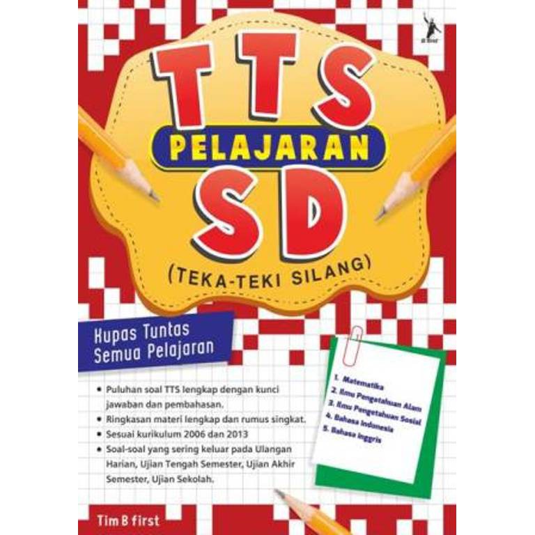 Jual [Bentang] Buku Self Improvement | Tts Pelajaran Sd Teka Teki Silang | Shopee Indonesia
