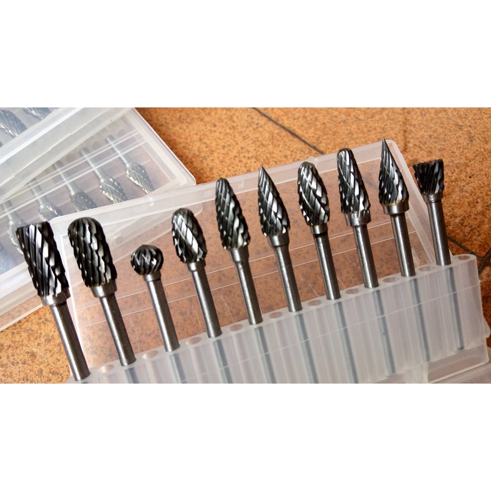 Jual 10pcs Mata bor tuner metal / Set 10 pcs mata bor cun Porting kikir ...