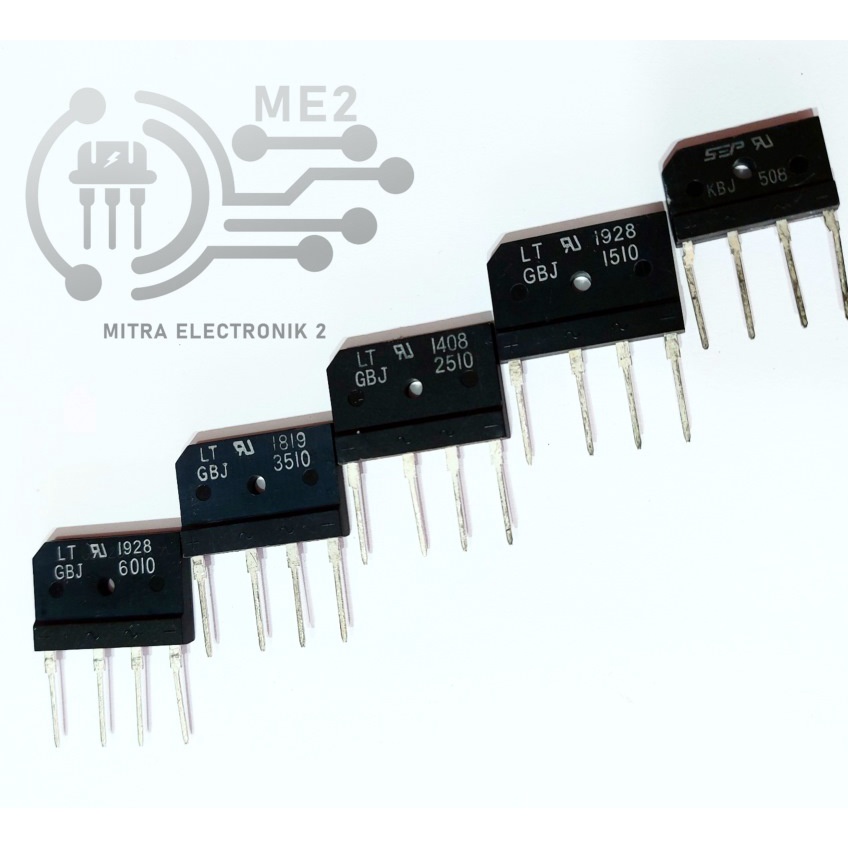 Jual DIODA BRIDGE 5A DIODA SISIR 5A DIODE KBJ 508 DIODA DIODA 4 PIN ...