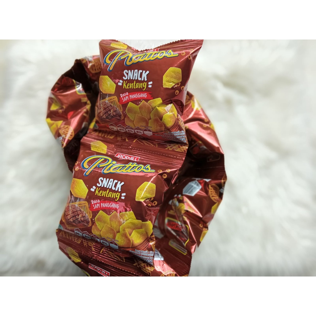 Jual ciki kentang snack ciki Piattos renceng isi 10 pc | Shopee Indonesia
