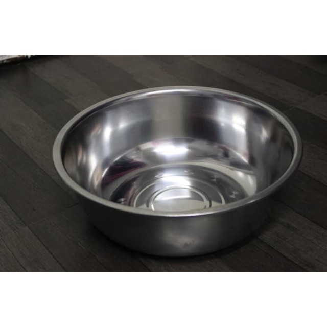 Jual bmw baskom stainless steel 32 36 cm lauk sayur nasi serbaguna ...