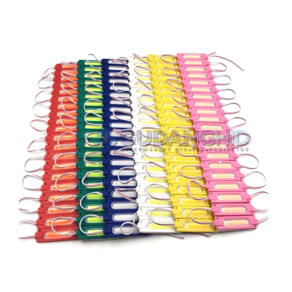 Jual Lampu LED Strip Modul Module COB 6 Mata 2W 12V IP67 Waterproof LED COB | Shopee Indonesia