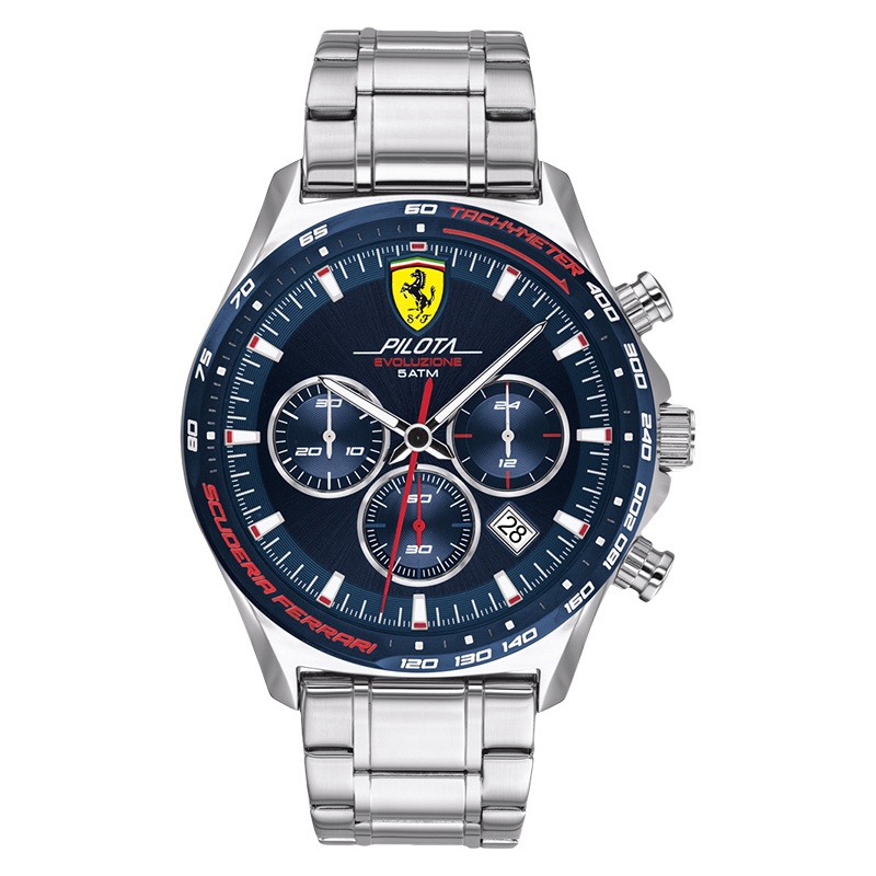 Jual Jam Tangan Pria Ferrari Scuderia Pilota Evoluzione 0830749 ...