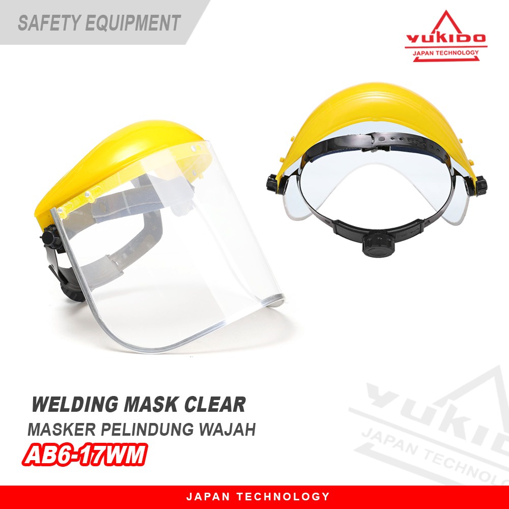 Jual Face Shield Kuning Gurinda Faceshield Safety Pelindung Wajah Muka ...