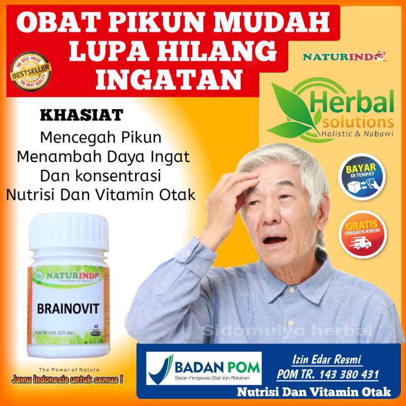 Jual Obat pikun mudah lupa nutrisi dan vitamin untuk otak menambah daya ...