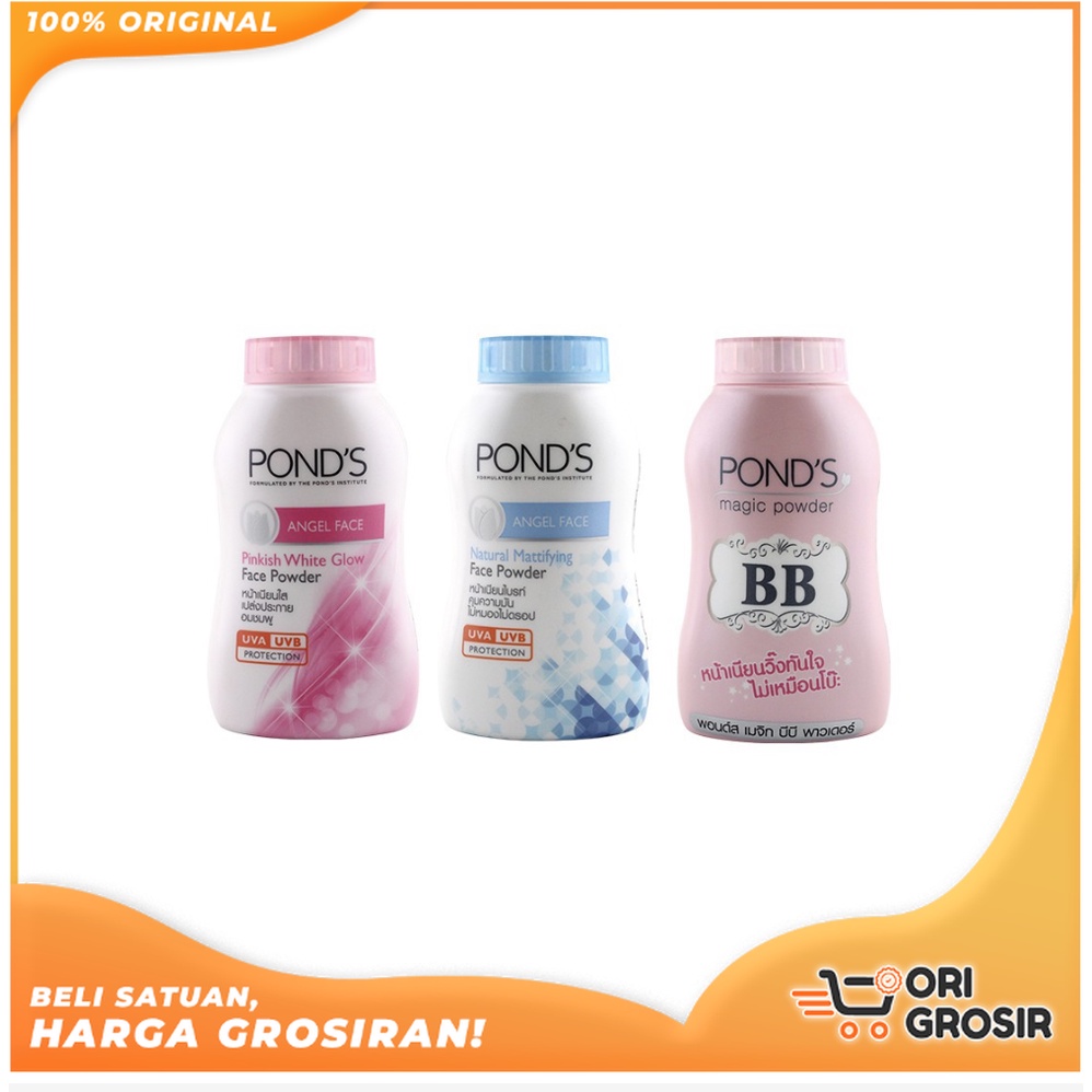 Jual ORI Grosir POND'S Magic Powder BB / Ponds Angel Face Pink & Blue ...