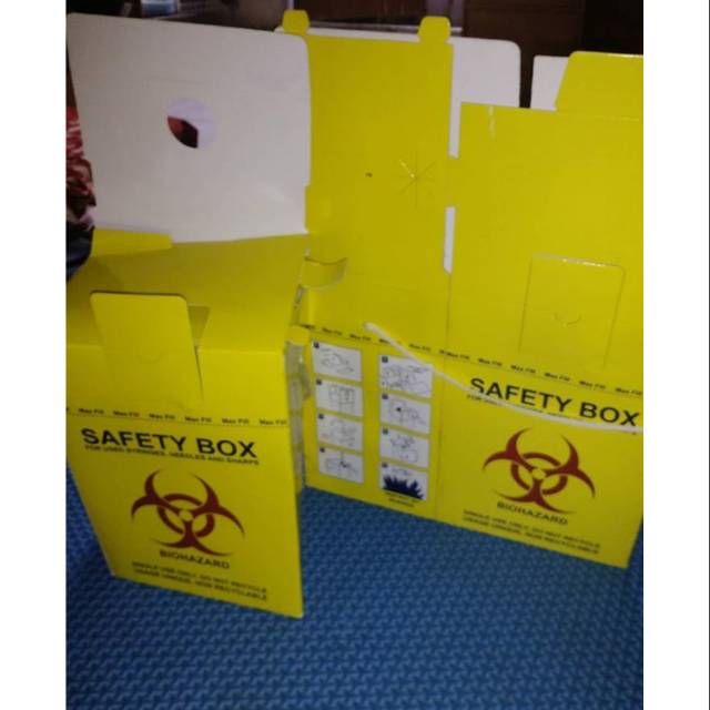Jual Alat Medis Safety Box Medis 5 Liter | 8 Liter | 12,5 Liter Tempat ...