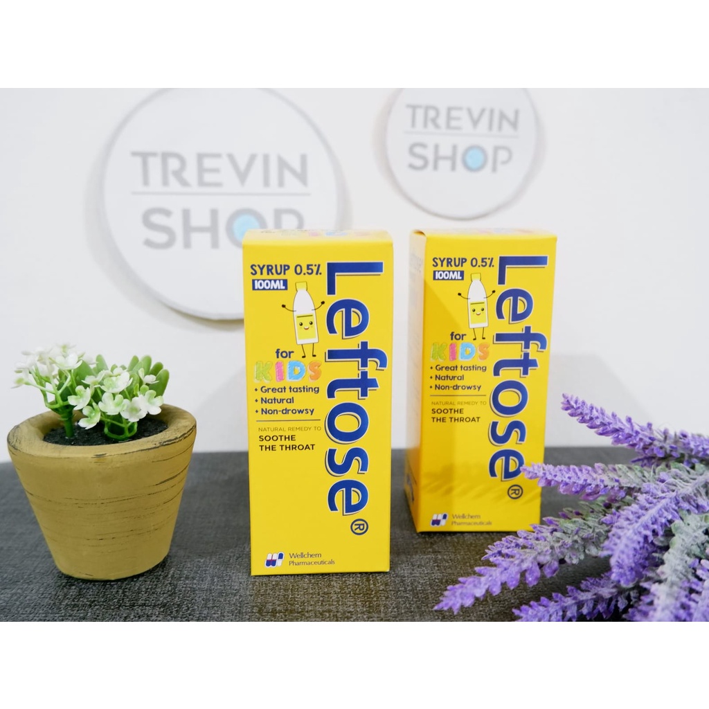 Jual Leftose Syrup for Kids / Obat Batuk Tenggorokan Leftose Sirup Anak ...