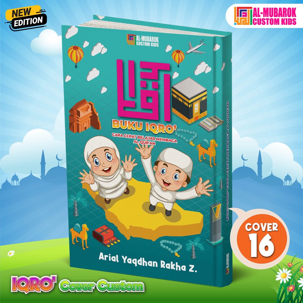 Jual BISA COD - Iqro Custom Nama Foto Iqro & Juz Amma Iqra Custom ...