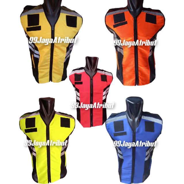 Jual Rompi Jala Taslan, Rompi Proyek, Rompi Serbaguna, Rompi Parkir ...