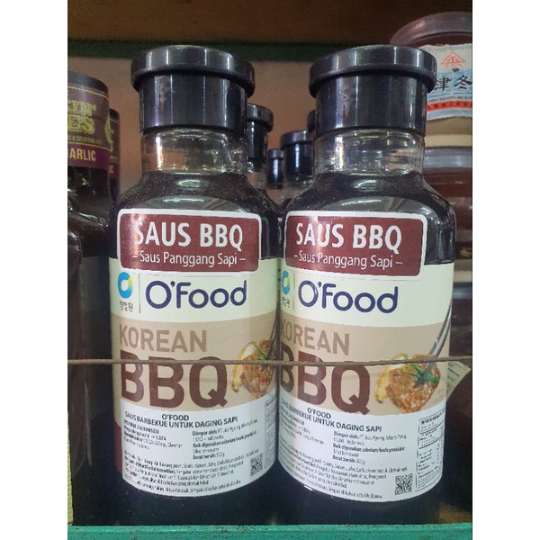 Jual saus bbq korea daesang 500gr | Shopee Indonesia