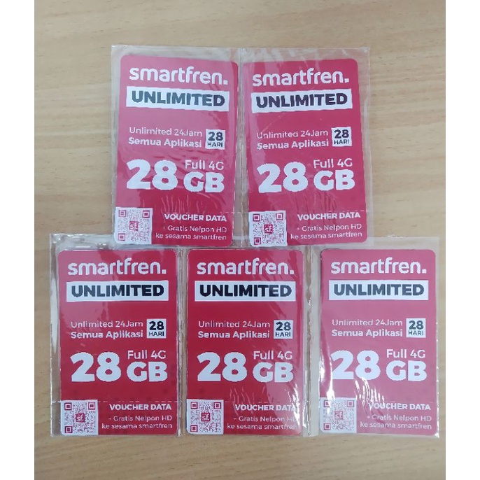 Jual Voucher Smartfren Unlimited MAXI 28 Hari FUP 2GB/Hari (Gratis ...