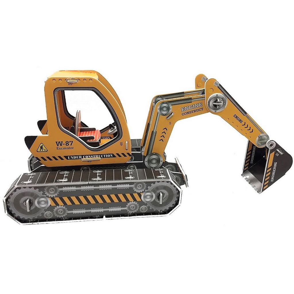 Jual DIY TOY 3D PUZZLE EXCAVATOR XY007 | Shopee Indonesia