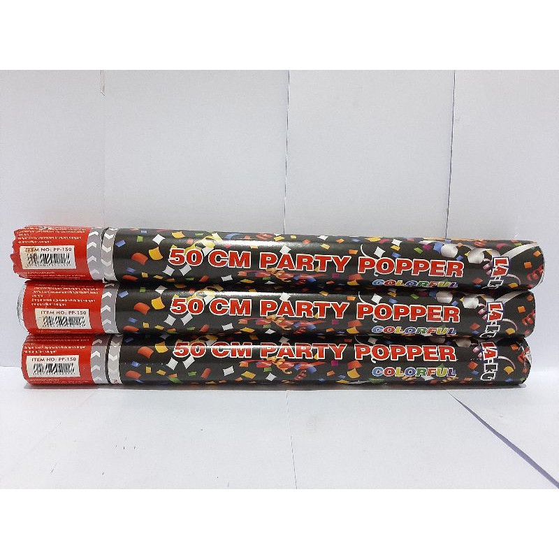 Jual Conffeti Party Poper / Konfeti Tekan 50cm | Shopee Indonesia