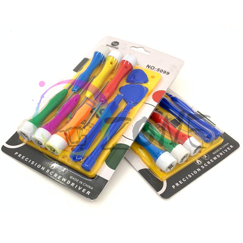 Jual OBENG SET PLUS OPENING TOOLS SET SUNSHINE 5099 BISA SEMUA MEREK HP ...