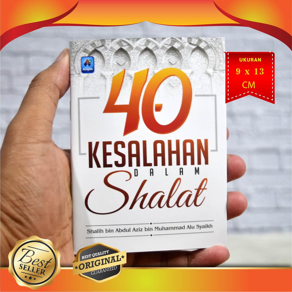 Jual COD - Buku Saku 40 Kesalahan Dalam Shalat - Pustaka Arafah - Buku Tentang Shalat - FREE ...