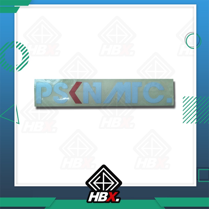 Jual Cutting Sticker Stiker Pasukan Matic PSKNMTC 12x2cm | Shopee Indonesia