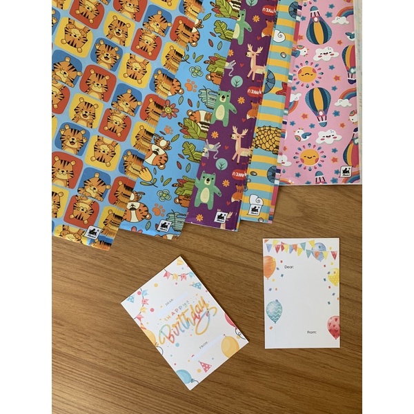 Jual kertas kado dan kartu ucapan | Shopee Indonesia