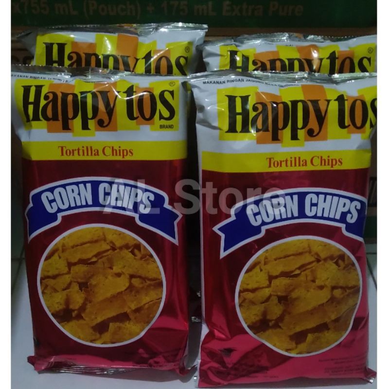 Jual Happytos tortilla chips CORN CFIPS 160 grm | Shopee Indonesia