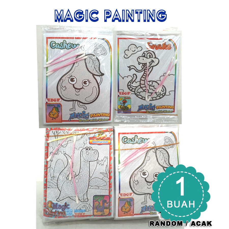 Jual Mainan anak mewarnai ajaib Magic Painting SATUAN 1 pc - MAGIC ...