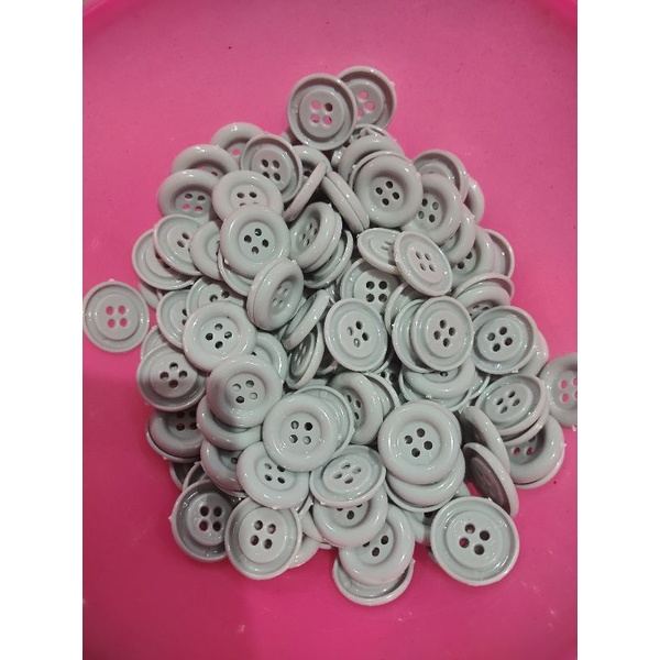 Jual Kancing Plastik Besar Warna Ukuran 2Cm | Shopee Indonesia