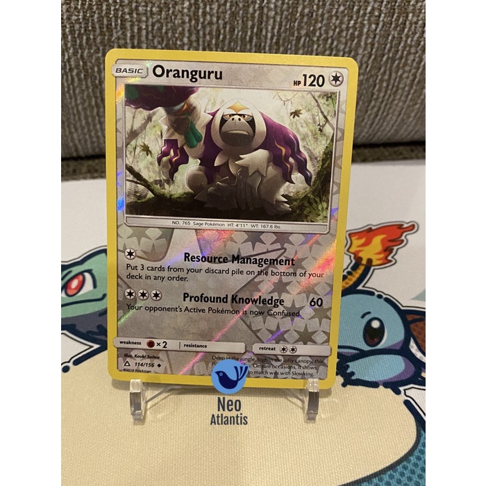 Jual Pokemon TCG English Oranguru - 114/156 - Uncommon Reverse Ultra ...
