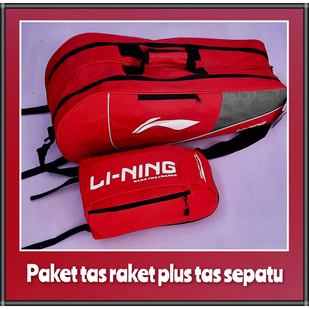 Jual TAS RAKET PAKET LN 2R IMP BADMINTON BULUTANGKIS | Shopee Indonesia