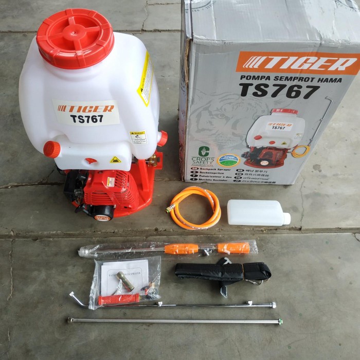 Jual Mesin Knapsack Power Sprayer Semprot Obat Hama 2 Tak Tiger TS 767 | Shopee Indonesia