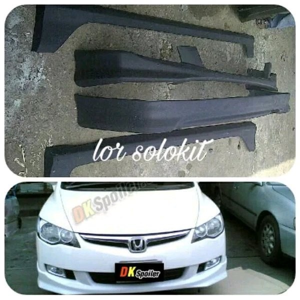 Jual bodykit honda civic fd 2006-2008 Modulo BODY KIT BODIKIT kuat ...