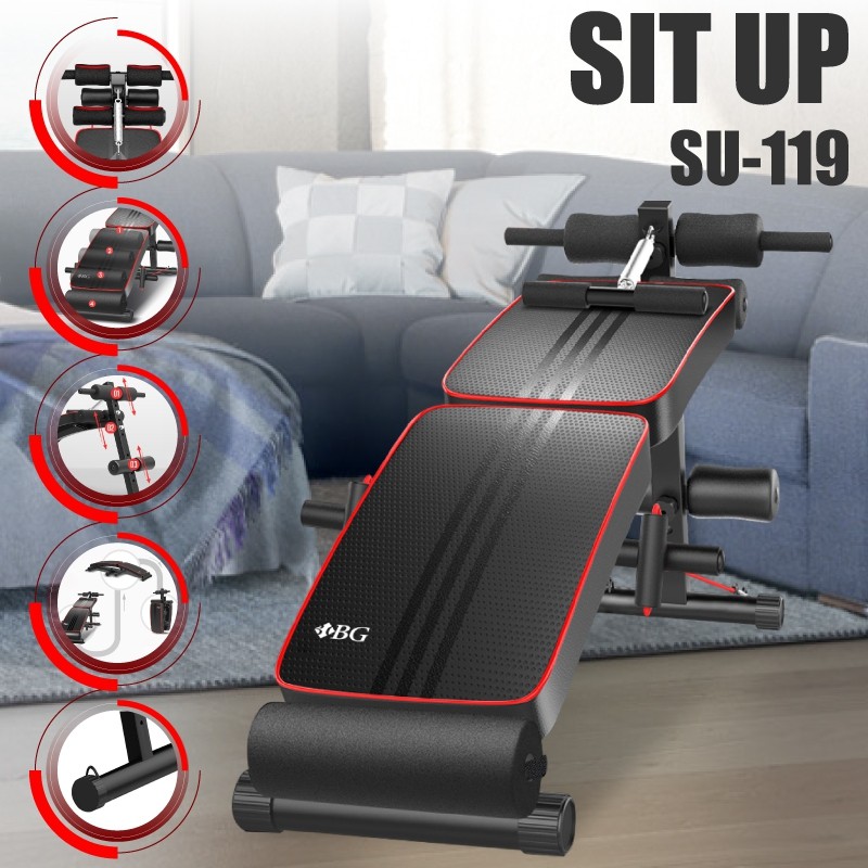 Jual HTD Sport Sit Up Bench Board Alat Olahraga Fitness | Shopee Indonesia