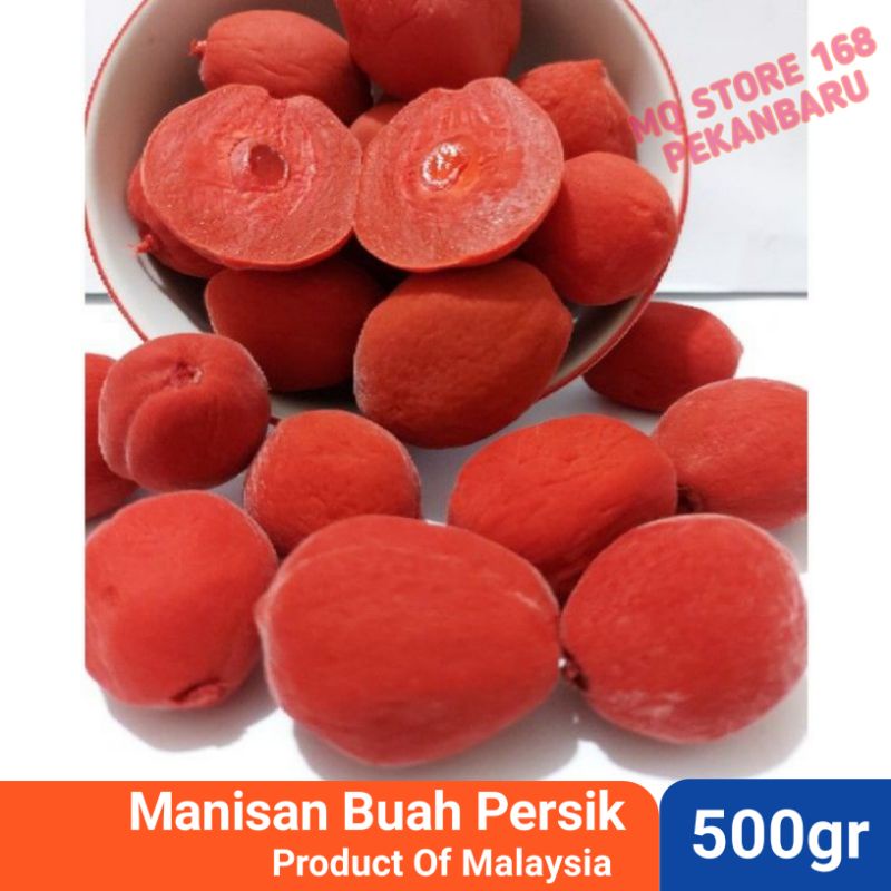 Jual Manisan Buah Persik - Angtho tanpa biji Enak (500g) | Shopee Indonesia