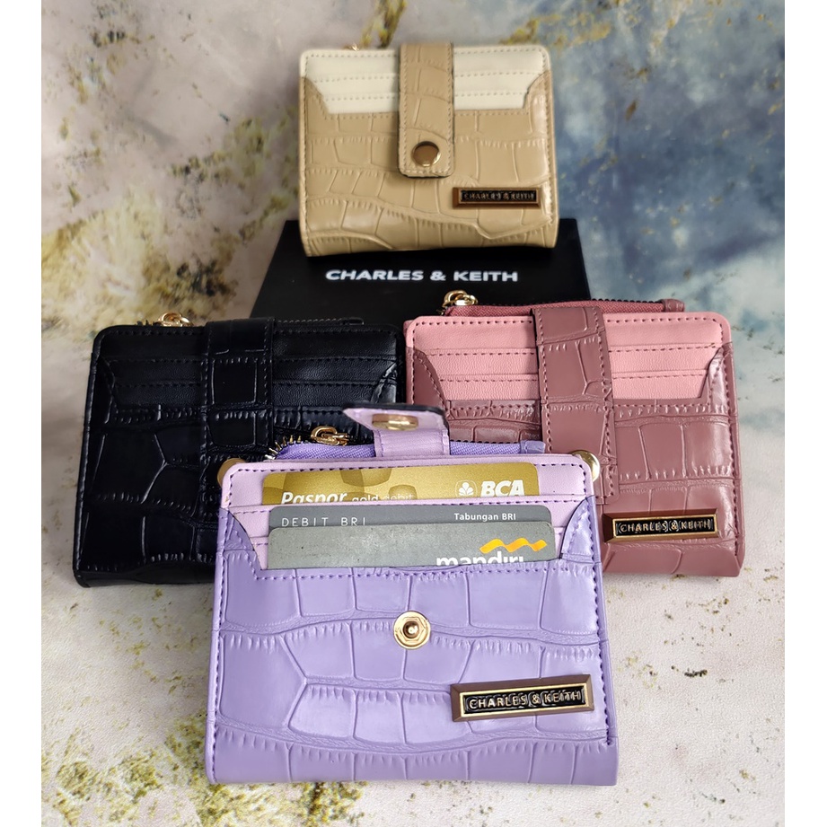 Jual Dompet Ck Magnet Genie Kartu Koin - Dompet Mini Croco Genie Lipat ...