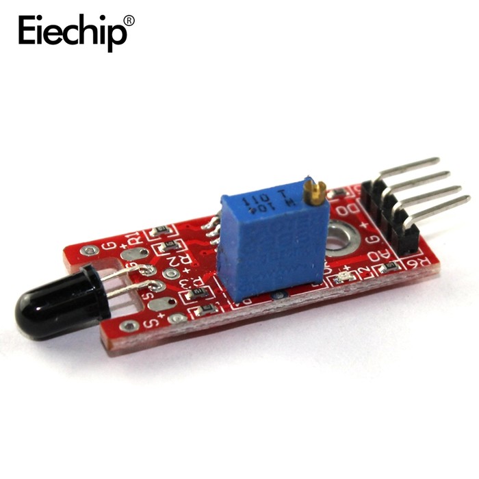 Jual Sensor Api Ir Flame Detector Ky-026 4Pin Digital & Analog Output ...