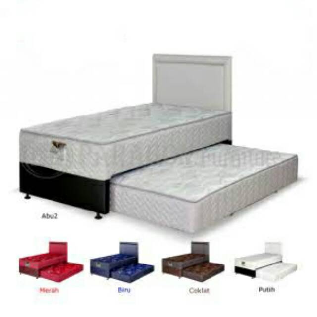 Jual SET GUHDO 2in1 Springbed Single Size - Ranjang Susun - Tempat Tidur Tingkat - Kasur ...