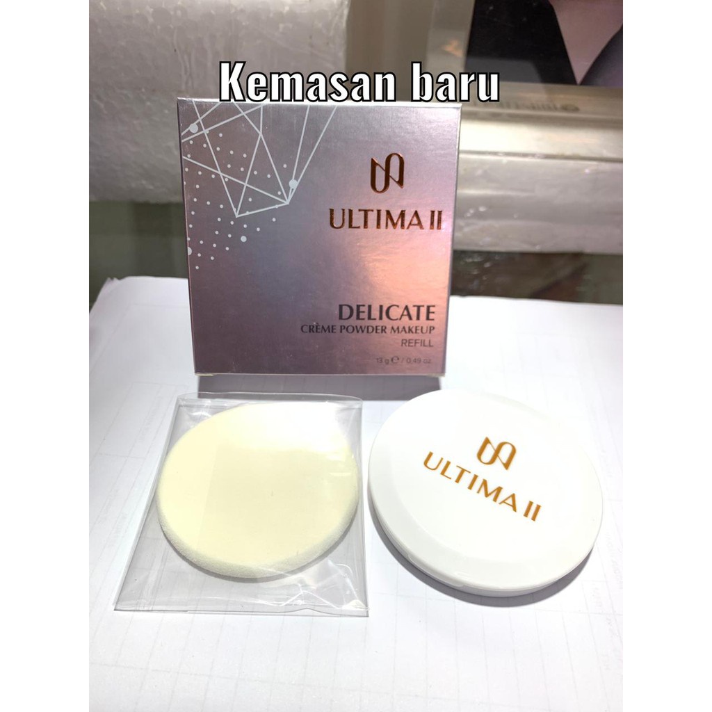Jual REFILL Ultima II Delicate Creme Make Up / Bedak Foundation / Bedak ...