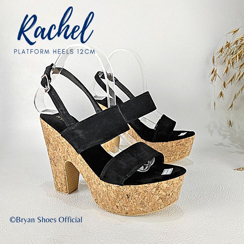 Jual Bryan Rachel Platform Heels Silang 12cm Hak Tahu Kelom Berkualitas ...